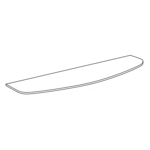 glasplaat - Inda Touch - Inox glasplaat gesatineerd glas