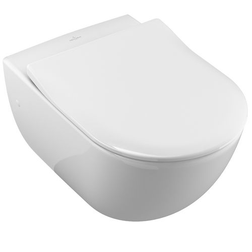 toiletzitting - Villeroy en Boch Subway toiletzitting wit