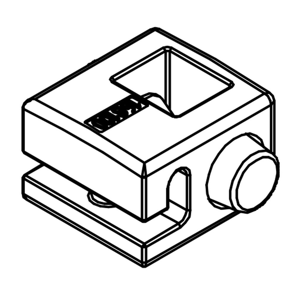 HSK demper chroom (set van 2)